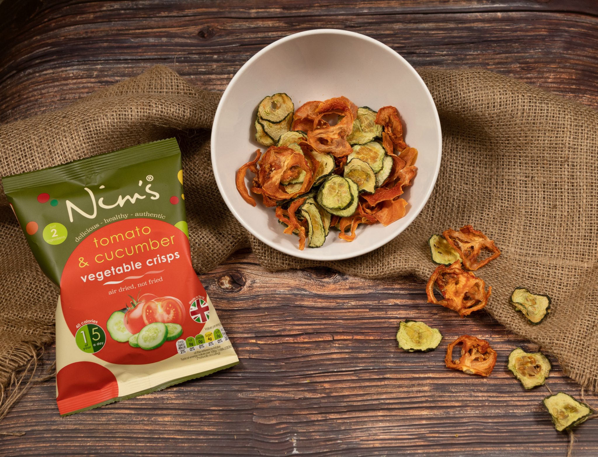 Tomato Cucumber Crisps